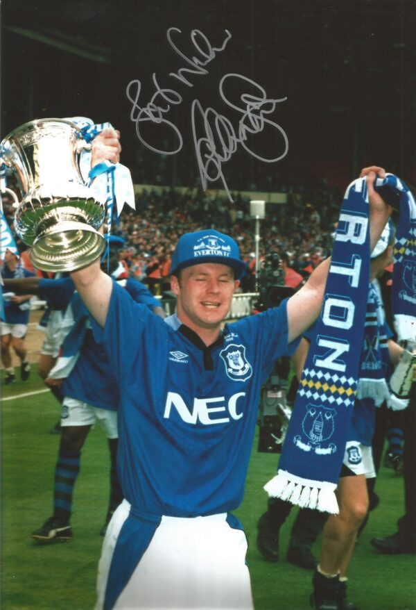 GRAHAM STUART EVERTON SIGNED 12X 8 INCH FOOTBALL PHOTO - Free UK ...