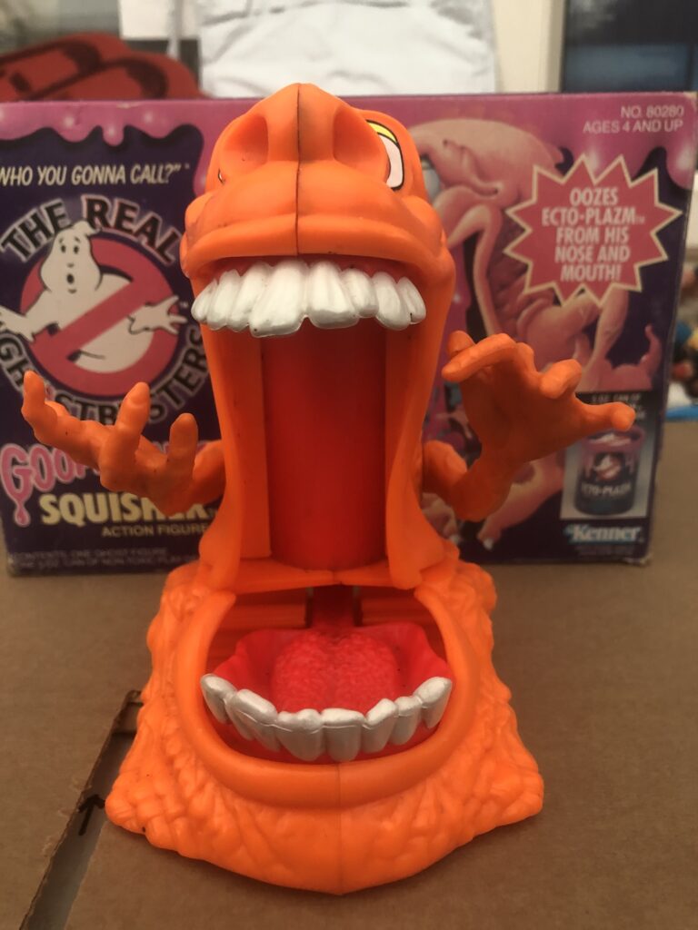 1989 The Real Ghostbusters Gooper Ghost SQUISHER Vintage Kenner - RARE ...