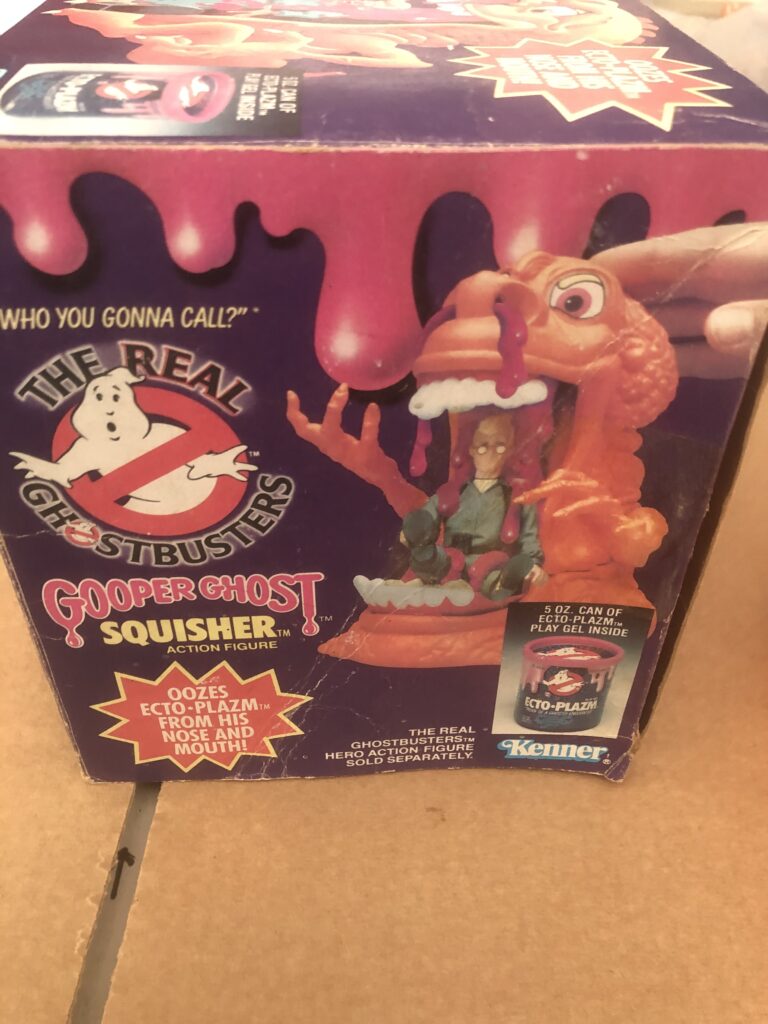 1989 The Real Ghostbusters Gooper Ghost SQUISHER Vintage Kenner – RARE ...