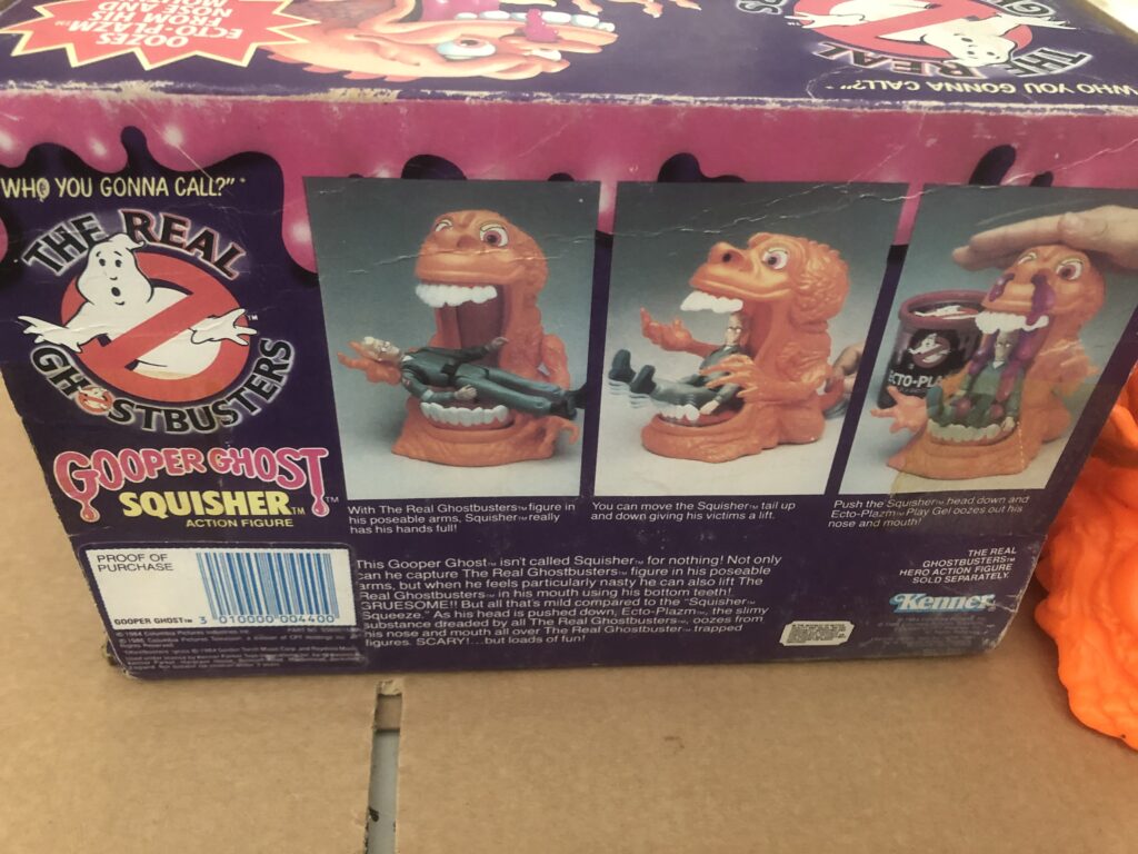 1989 The Real Ghostbusters Gooper Ghost SQUISHER Vintage Kenner – RARE ...