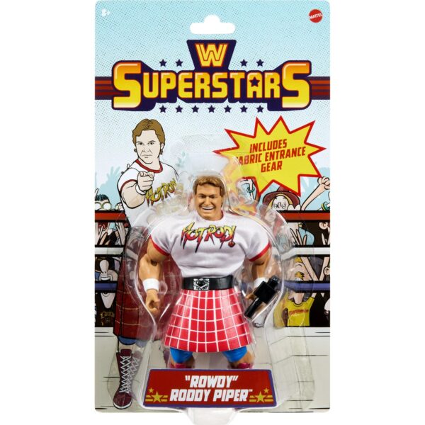 WWE Superstars Rowdy Roddy Piper Action Figure - Free UK Shipping ...