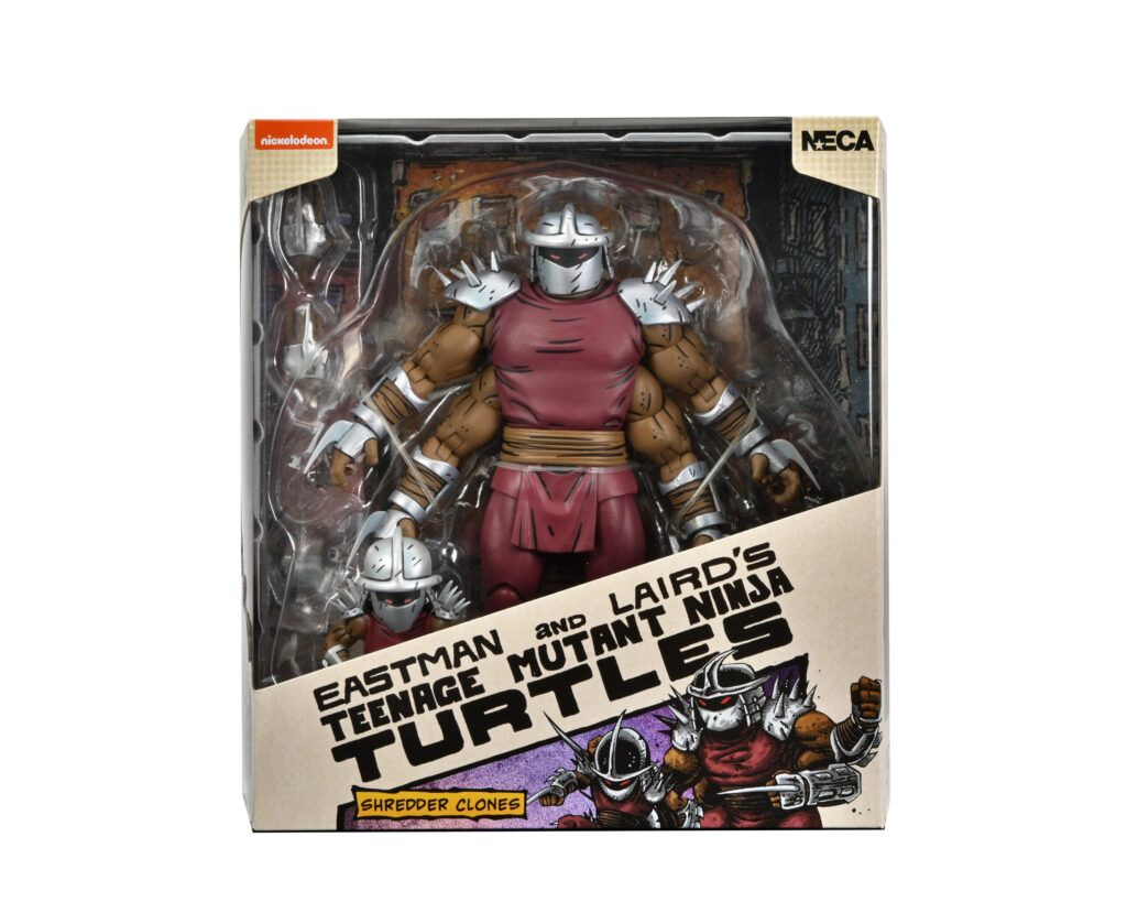 NECA TMNT COMIC SHREDDER CLONE & MINI SHREDDER (MIRAGE COMICS) DELUXE 7 ...