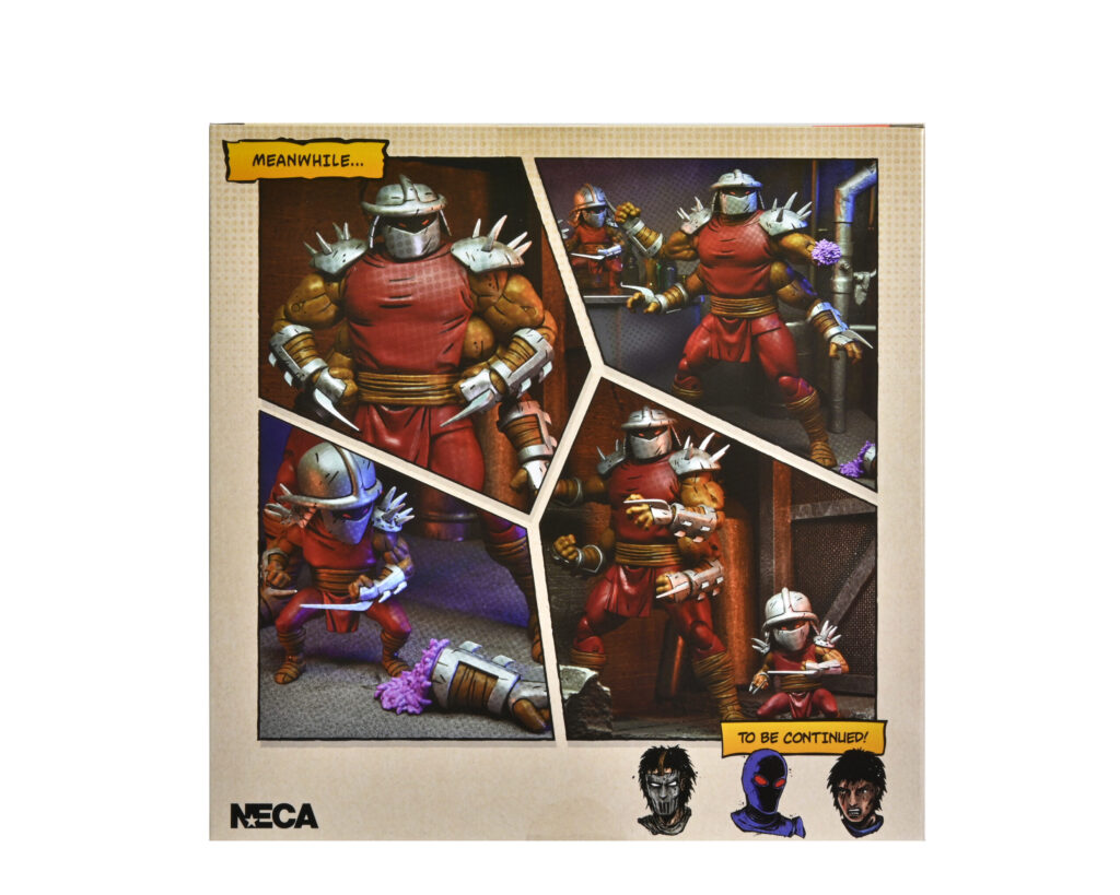 NECA TMNT COMIC SHREDDER CLONE & MINI SHREDDER (MIRAGE COMICS) DELUXE 7 ...