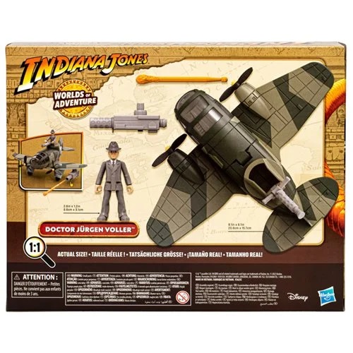 Indiana Jones Worlds of Adventure Doctor Jurgen Voller with Plane ...
