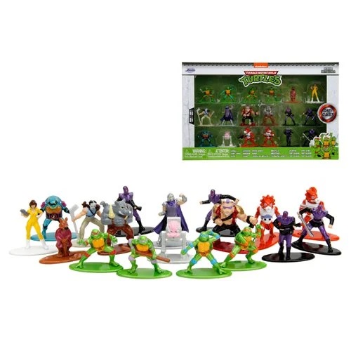 Teenage Mutant Ninja Turtles Nano Metal Figs Die-Cast Metal Mini-Figure ...