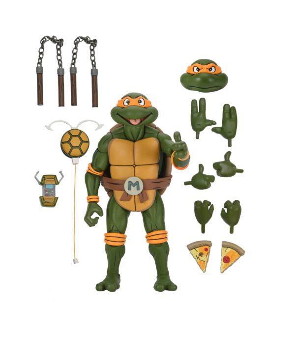 NECA TMNT 1/4 Scale Action Figure Giant-Size Michelangelo - FREE UK ...