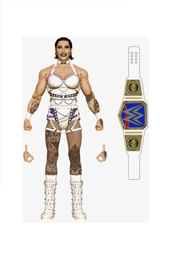 WWE Elite Collection Series 110 Rhea Ripley Action Figure US Imports ...