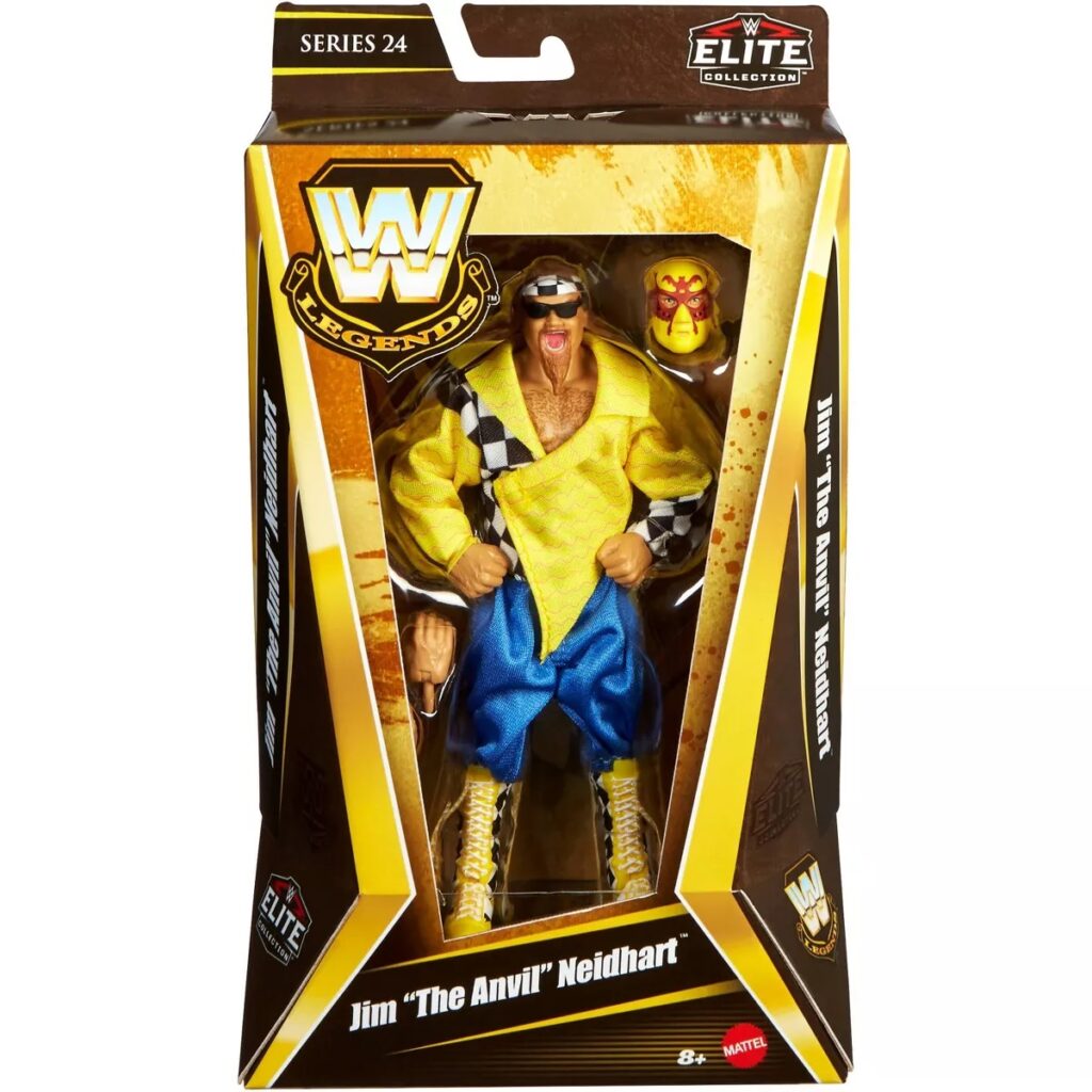WWE Jim “The Anvil” Neidhart Elite Series 24 Action Figure (Target ...