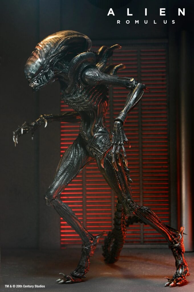 NECA ALIEN ROMULUS SCORCHED XENOMORPH ULTIMATE 7 INCH SCALE ACTION ...