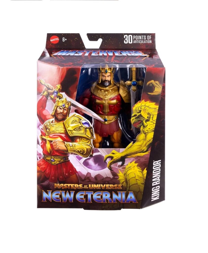 Masters of the Universe Masterverse New Eternia King Randor Action ...