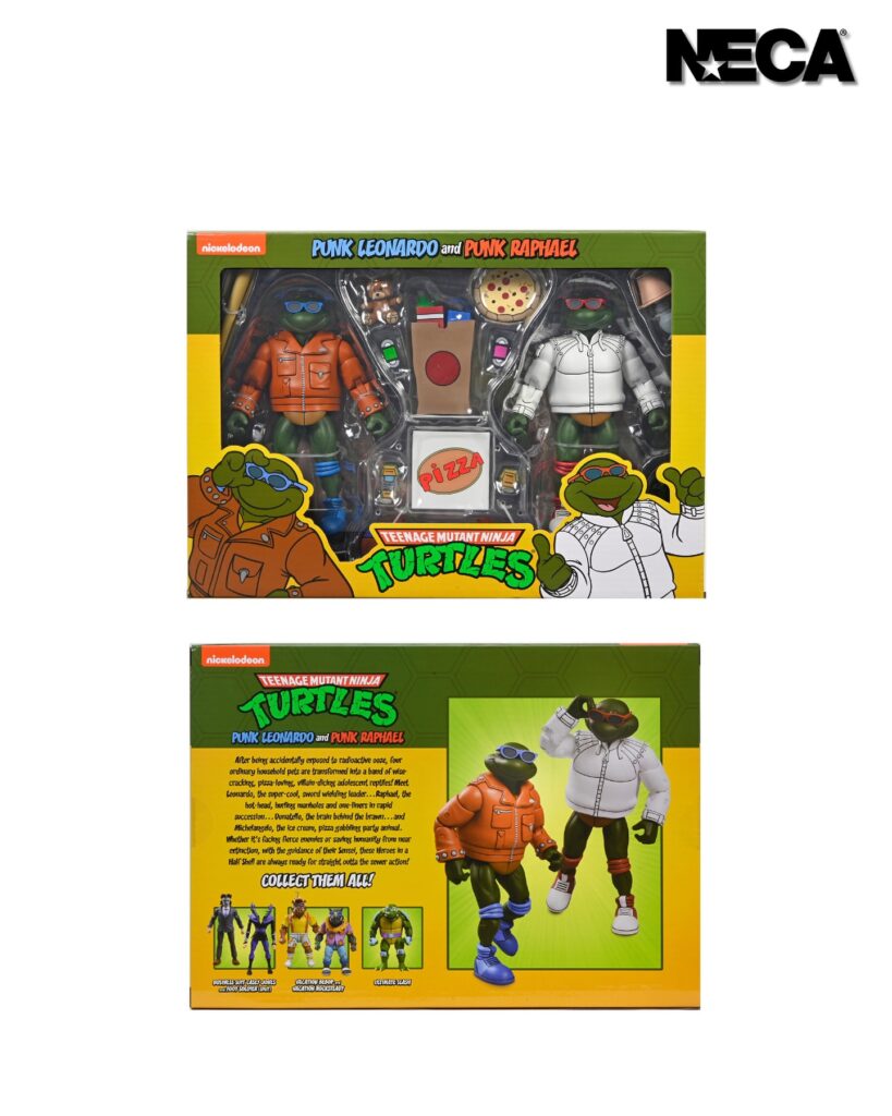NECA Teenage Mutant Ninja Turtles – Punk Leo and Punk Raph 7″ Scale ...