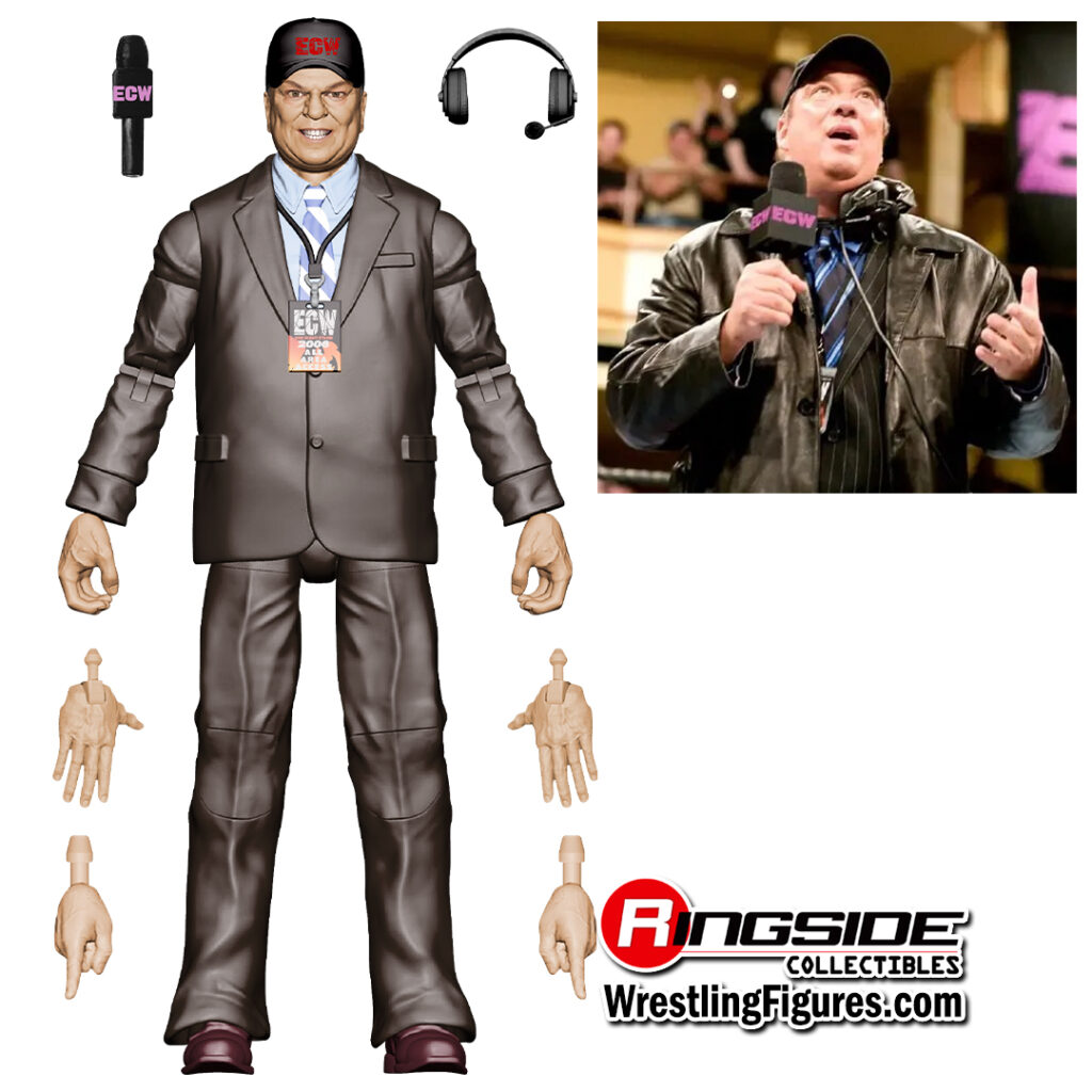 ECW Paul Heyman – WWE Defining Moments Ringside Exclusive Action figure ...