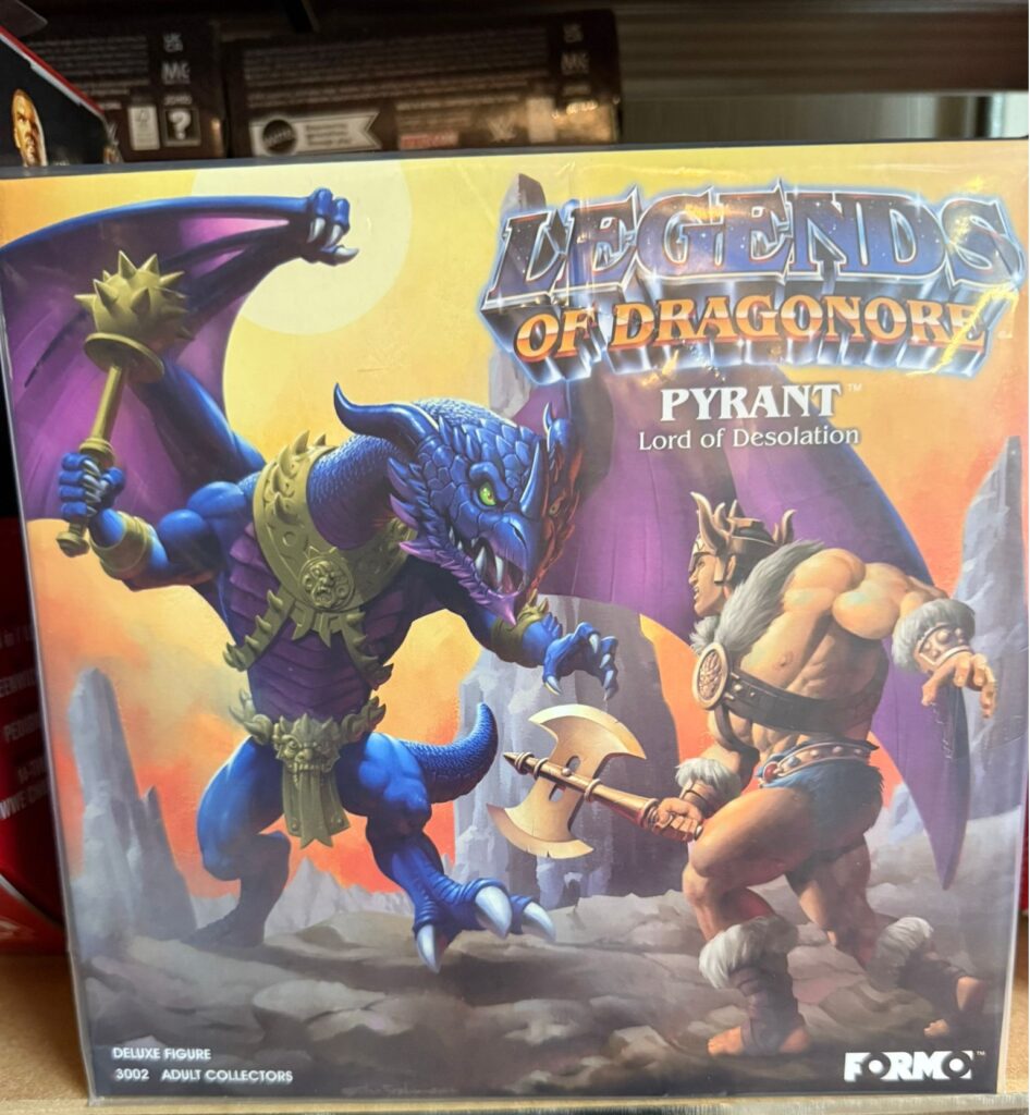 Legends of Dragonore Pyrant Lord of Desolation 25 cm Action Figure ...