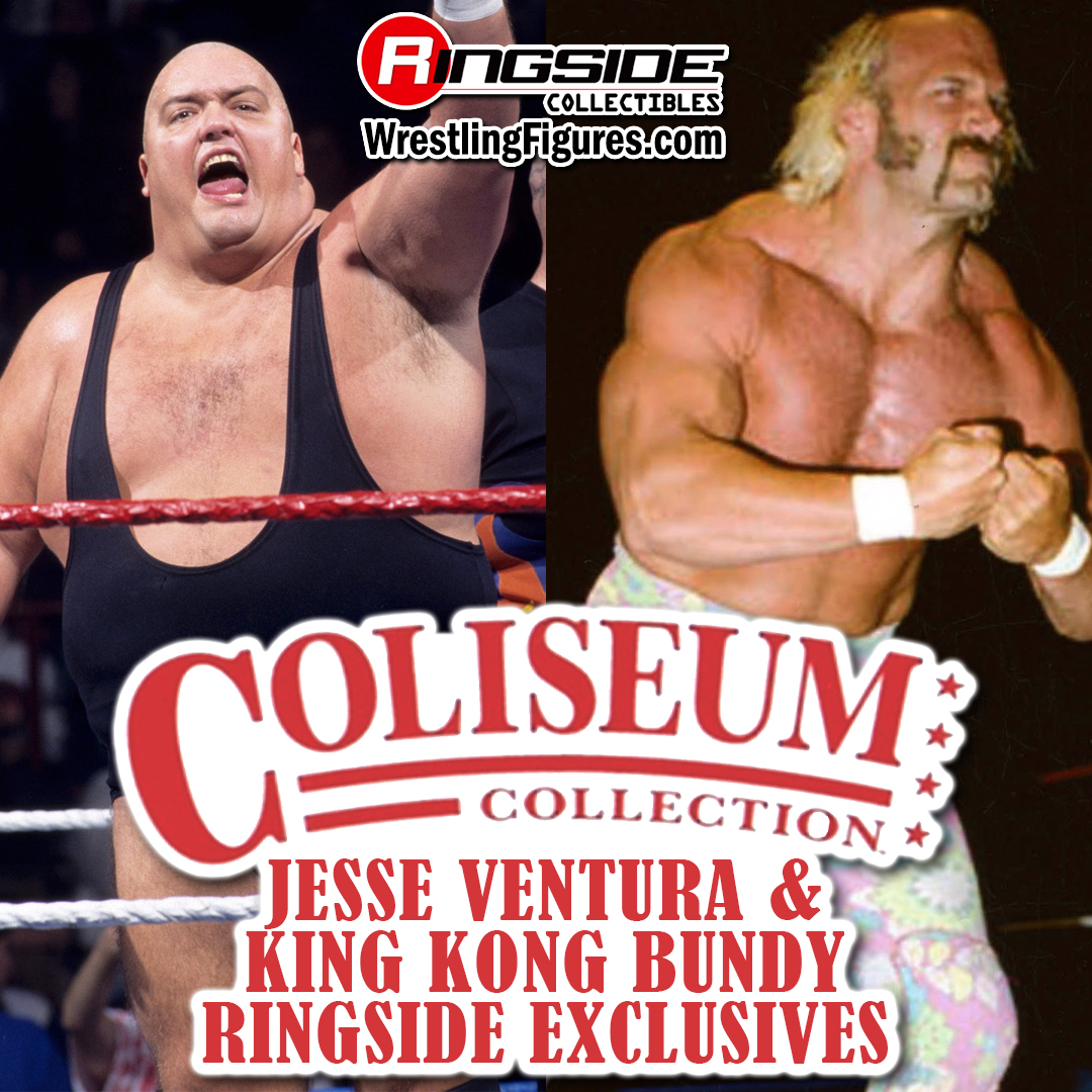 Coliseum Collection – Set of 2 (Ventura & Bundy) WWE Ultimate Edition 2 ...
