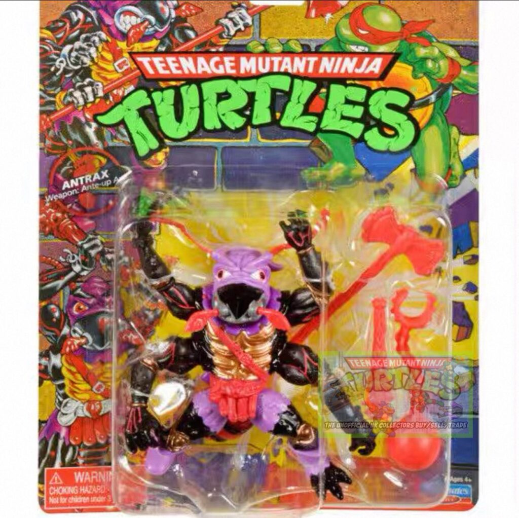 TMNT Original Classic Re issue Antrax Action Figure – FREE UK SHIPPING ...