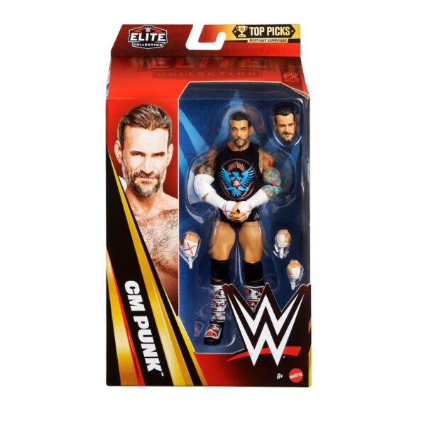 WWE Top Picks Elite Collection 2026 Wave 2 Cm Punk Action Figure US ...